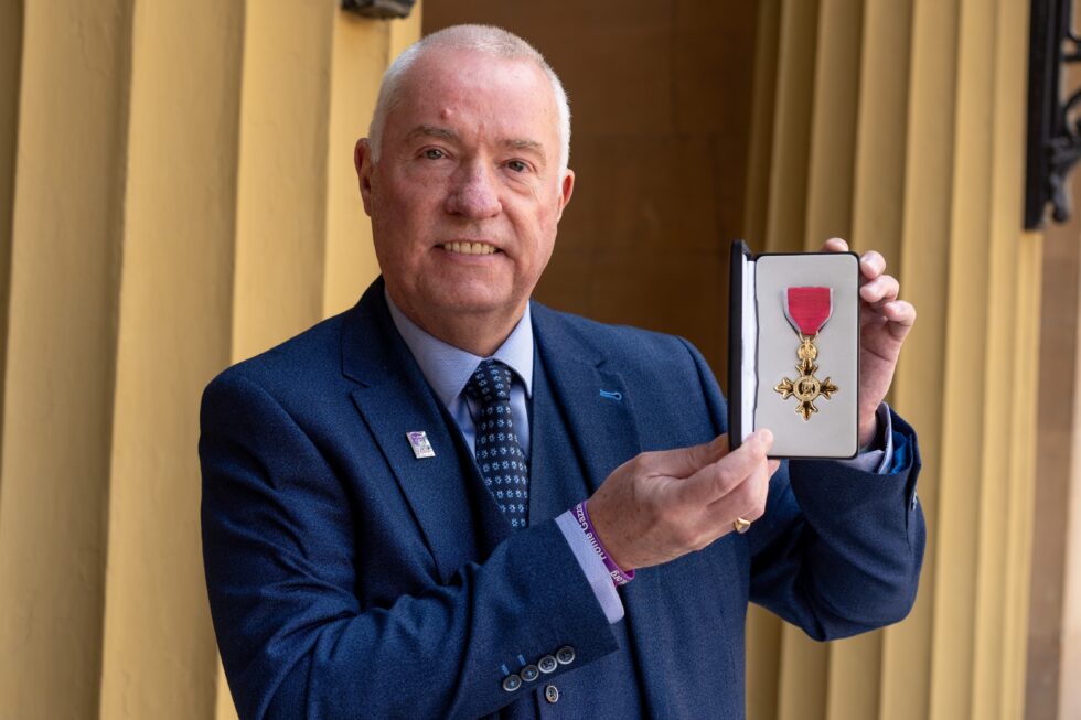 Nick Gazzard Receives OBE from the Princess Royal at Buckingham Palace ...